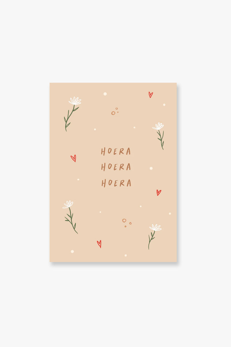 Hoera Hoera Hoera! Card – Lily